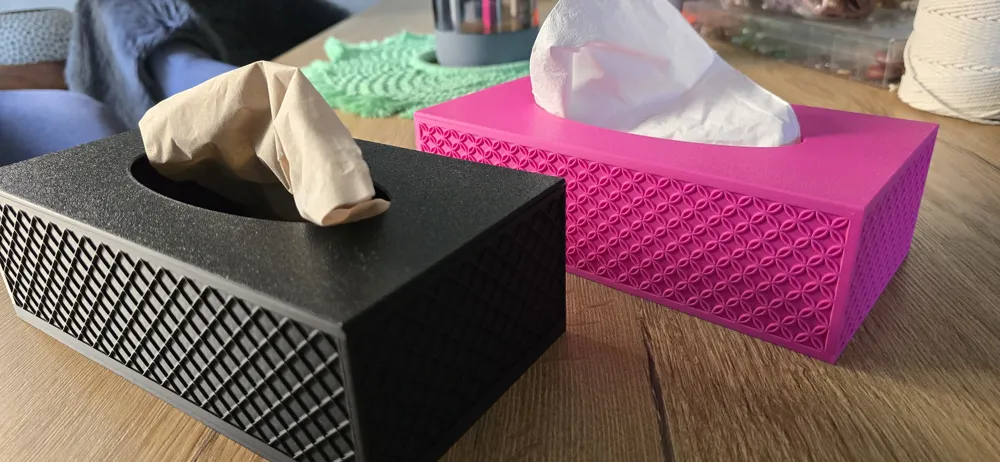 Tissue Box Circular Design by ossilampe MakerWorld: Download Free 3D Models