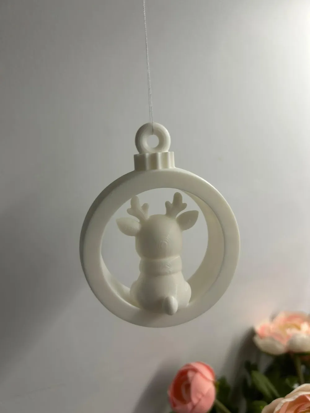 The Cozy Rudolph Ornament - Free 3D Print Model - MakerWorld