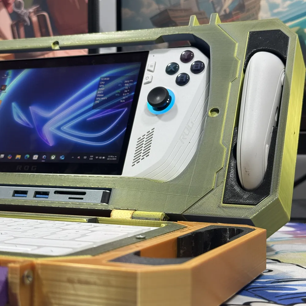 ROG Ally 2023 旅行收纳盒 来自 Expector Gaming MakerWorld：免费下载 3D 模型