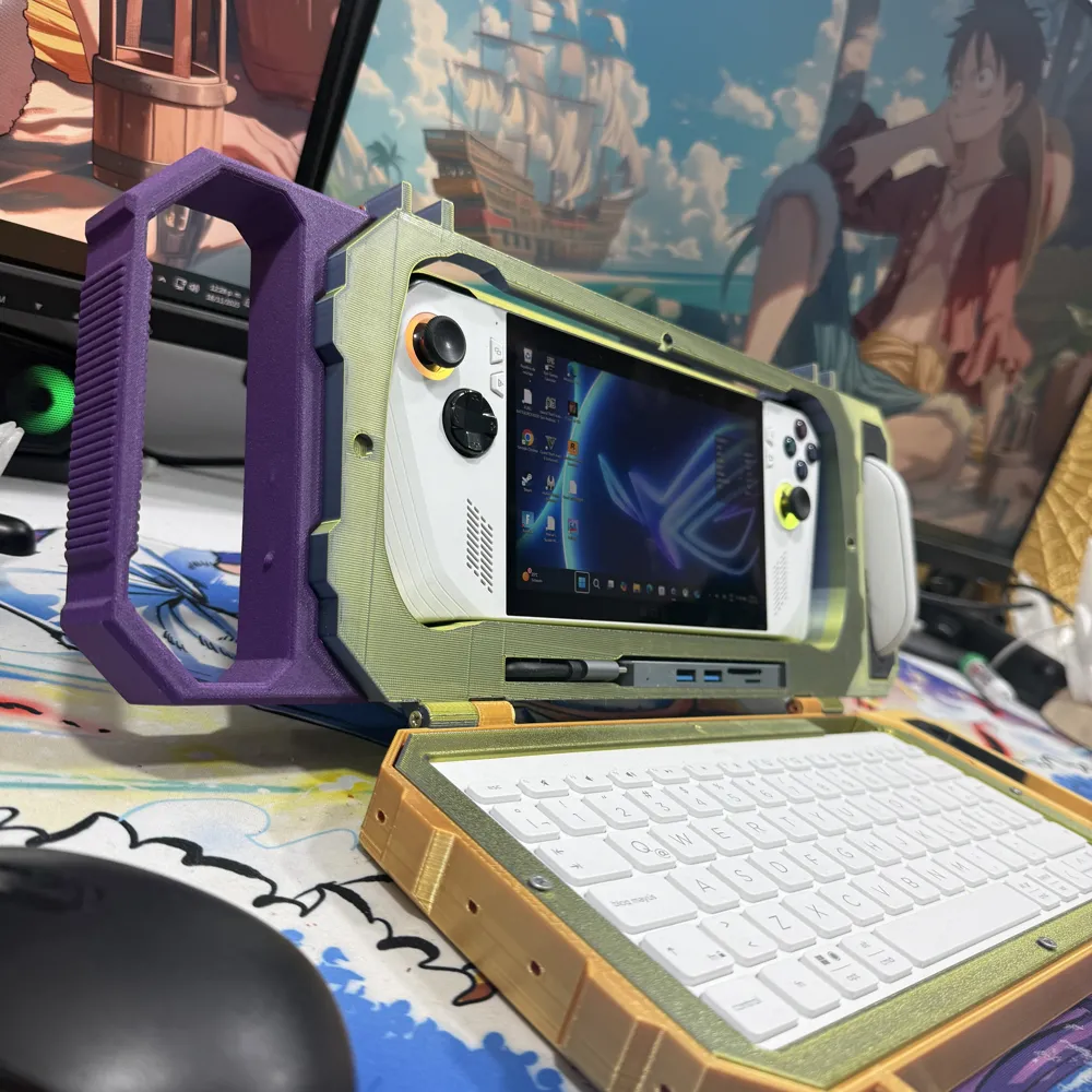 ROG Ally 2023 旅行收纳盒 来自 Expector Gaming MakerWorld：免费下载 3D 模型