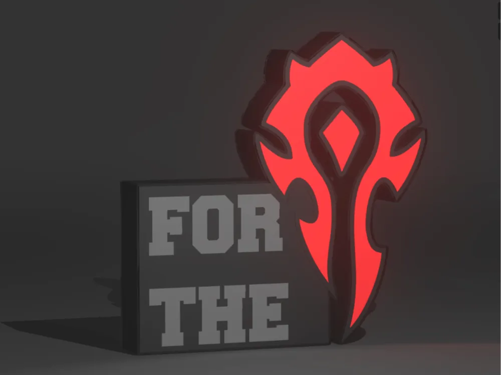 For The Horde Lightbox by Nenad JokicMakerWorld: Download Free 3D Models