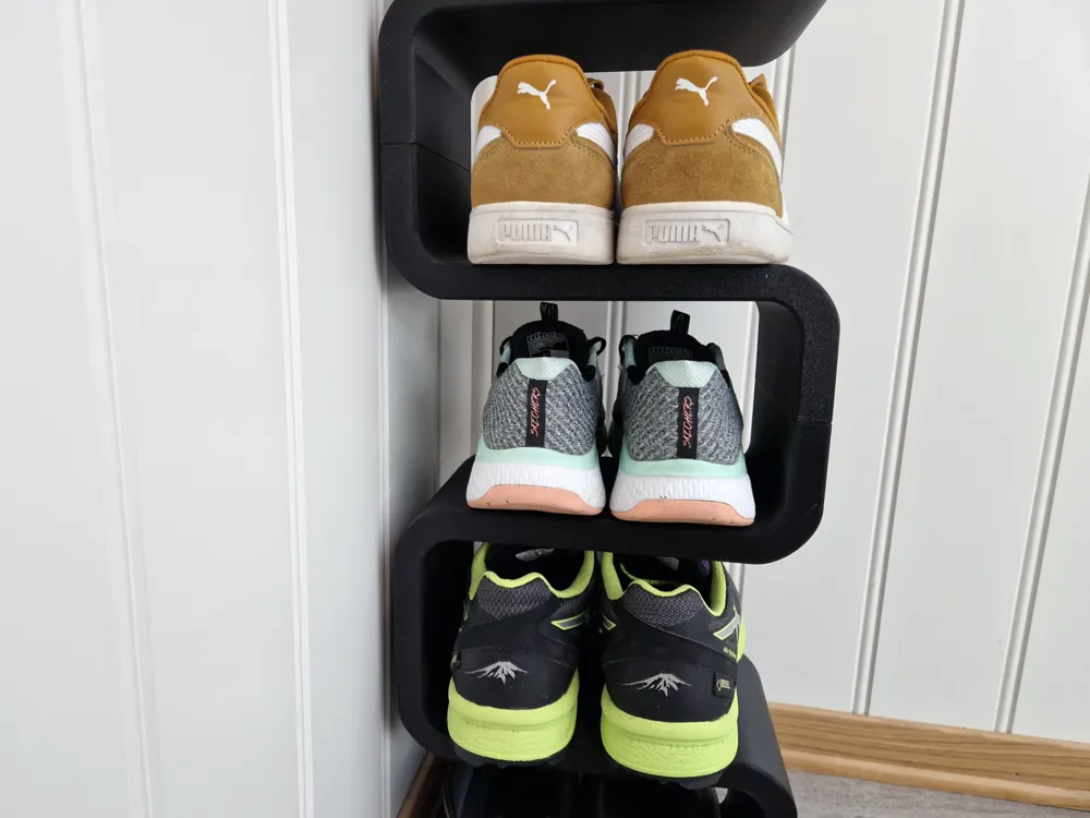 Shoe Rack / Wall Shelf by Uzziel3D MakerWorld: Download Free 3D Models