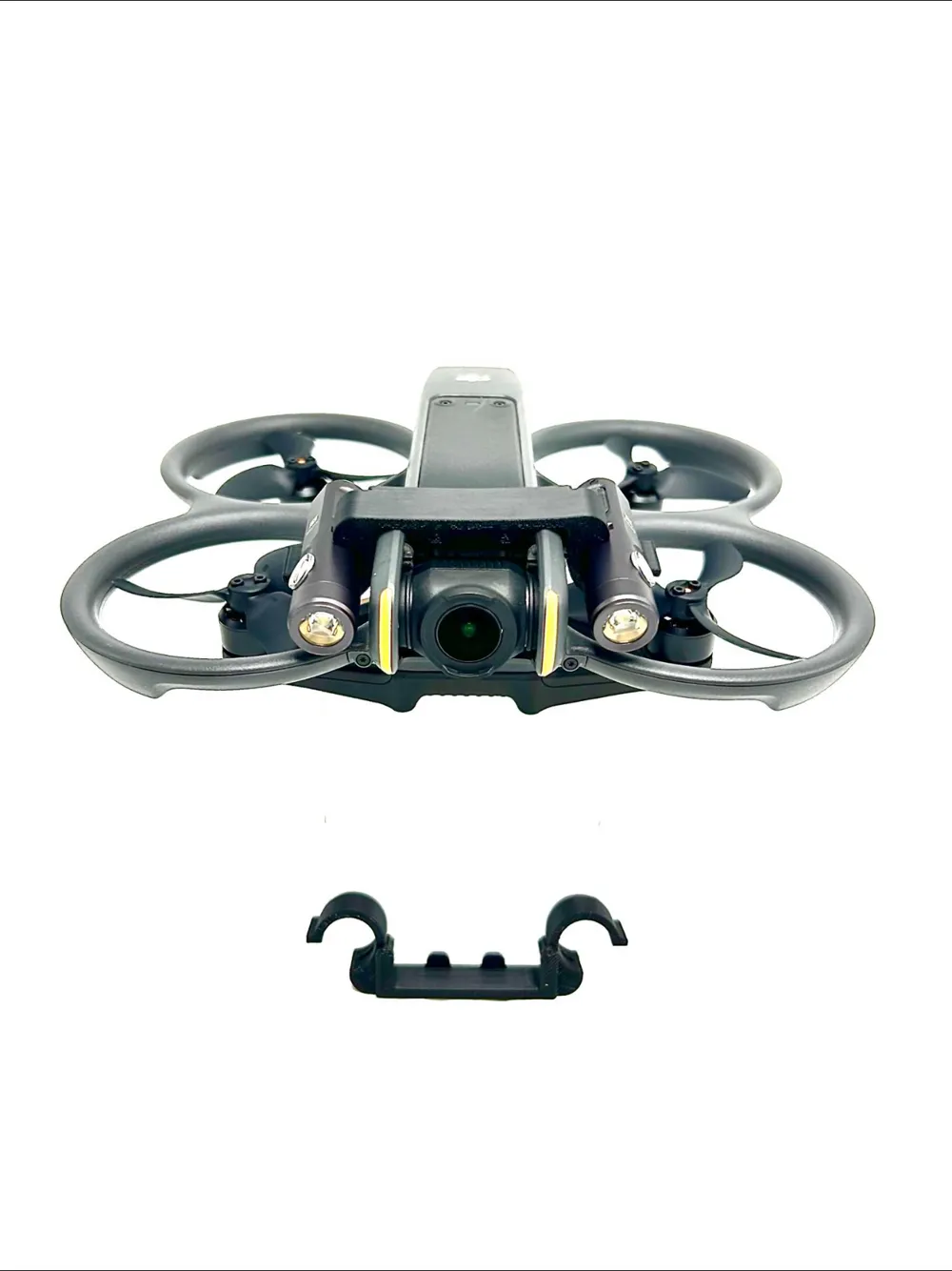 DJI Avata 2 Tactical Light Mount - Free 3D Print Model - MakerWorld