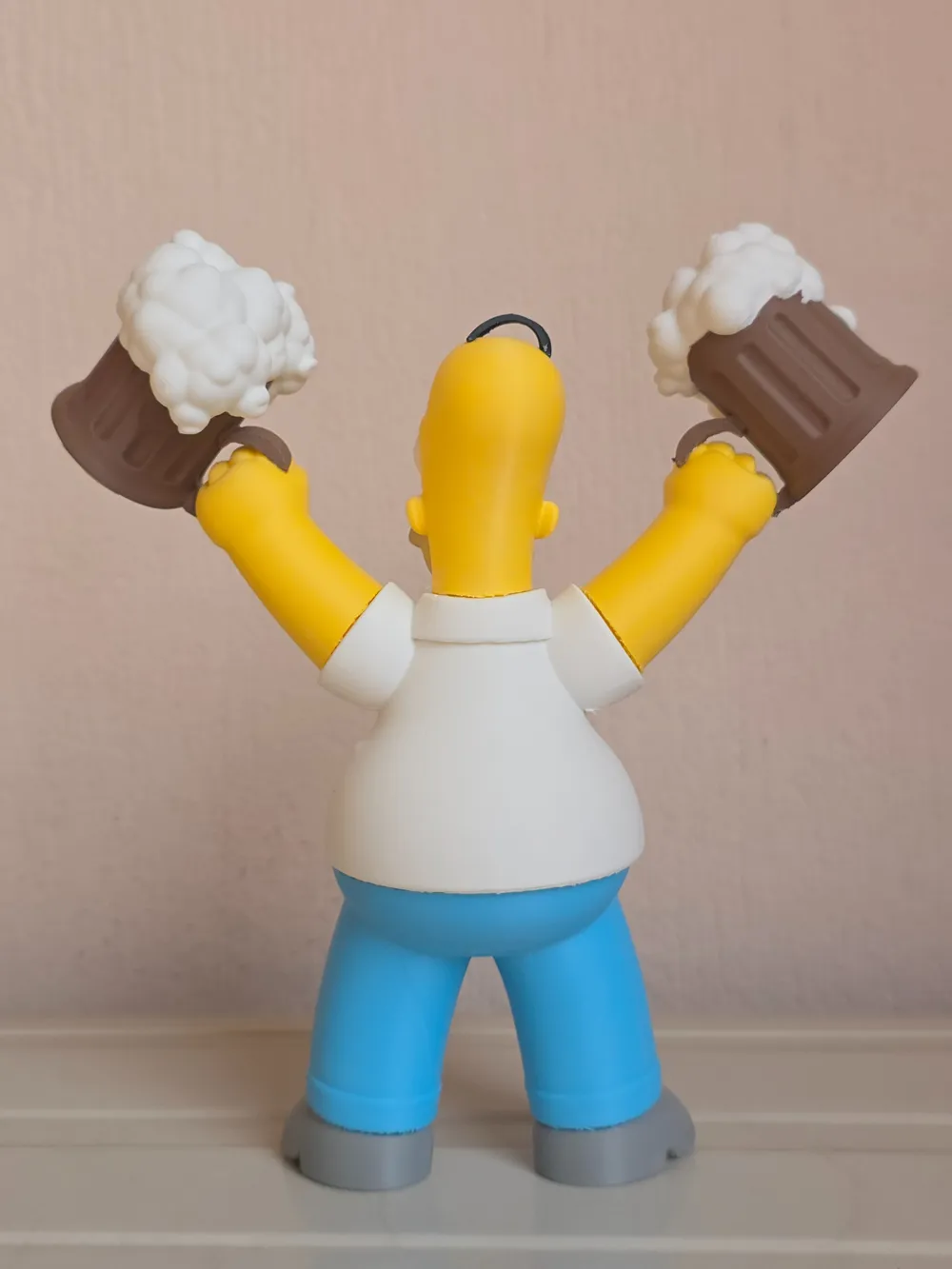 Homer Simpson / NO AMS - Free 3D Print Model - MakerWorld