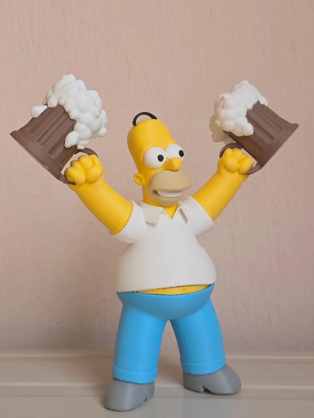 Homer Simpson / NO AMS - Free 3D Print Model - MakerWorld