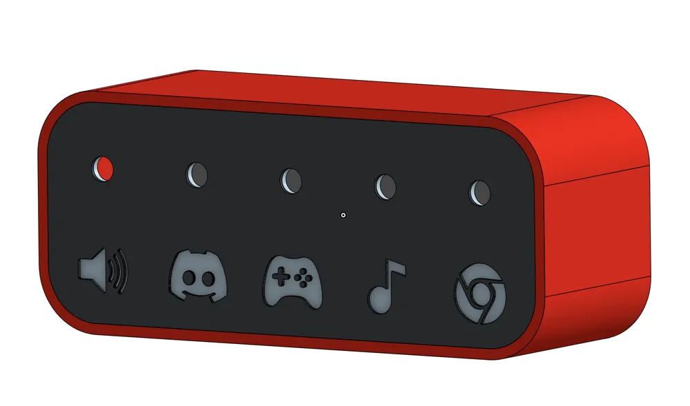 Audio Mixer for Windows - Deej Based - Free 3D Print Model - MakerWorld