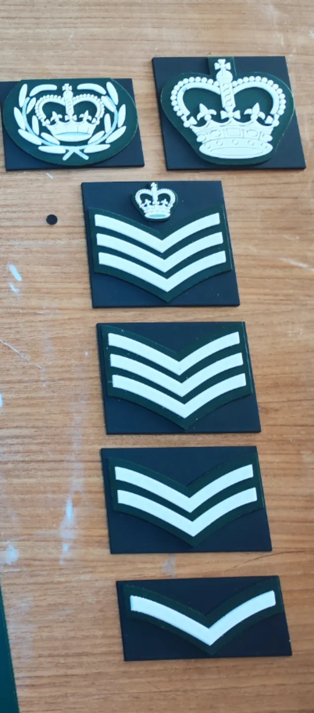 British Army Ranks by anewton MakerWorld: Download Free 3D Models