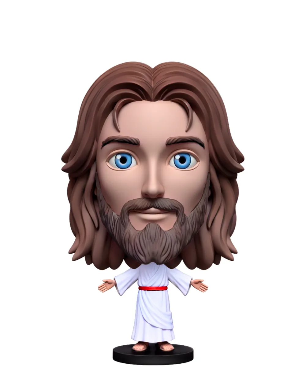 Bobblehead Jesus - Free 3D Print Model - MakerWorld