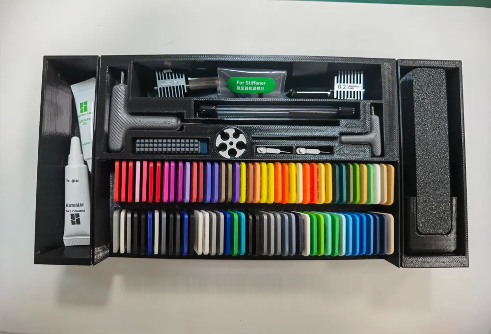 A1/A1 mini Accessories Box (Includes accessories, scraper, color card ...
