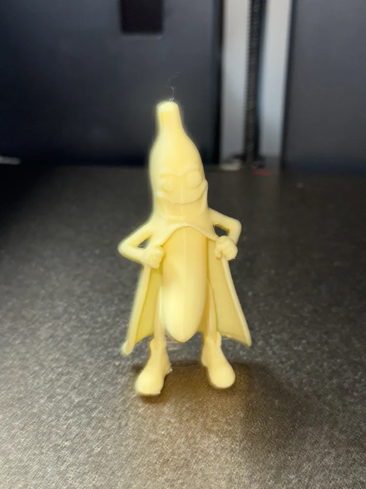 Banana Flasher STL – Comical Cartoon Fruit Figure - Free 3D Print Model ...