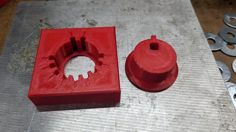 Blockmit Bitcoin BTC Seed Phrase Stamping Jig by Mong - MakerWorld