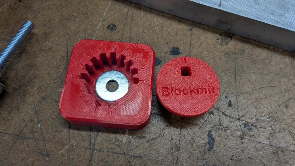Blockmit Bitcoin BTC Seed Phrase Stamping Jig by Mong - MakerWorld