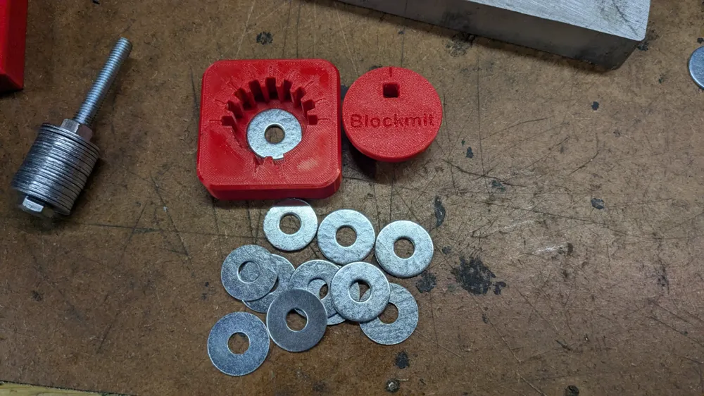 Blockmit Bitcoin BTC Seed Phrase Stamping Jig by Mong - MakerWorld
