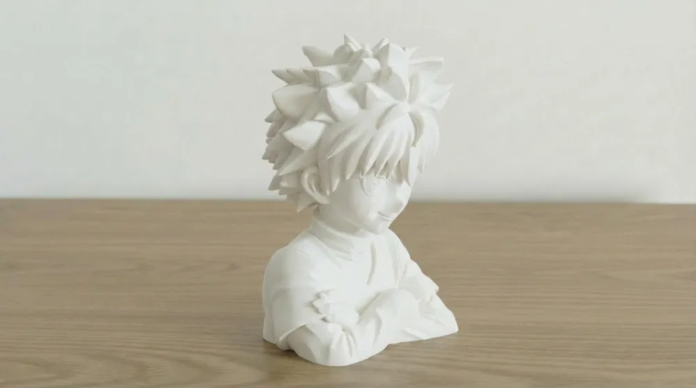 Buste de Killua Zoldyck | Figurine d'anime Hunter x Hunter - Modèle d ...