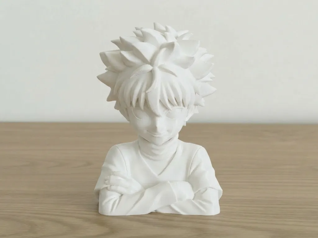 Buste de Killua Zoldyck | Figurine d'anime Hunter x Hunter - Modèle d ...