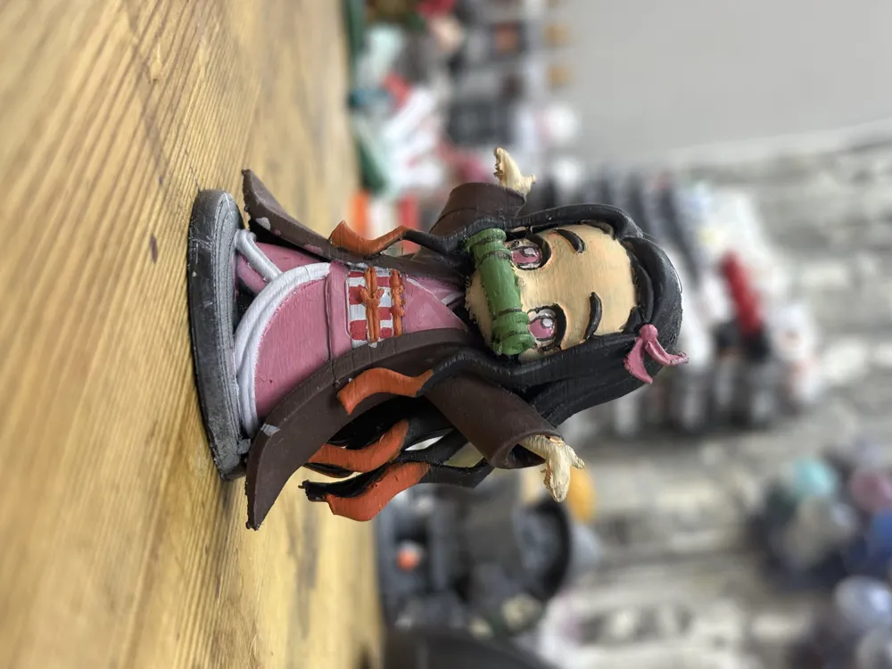 Miniatura Chibi Demon Slayer Nezuko Kamado por Redsing_ART MakerWorld ...