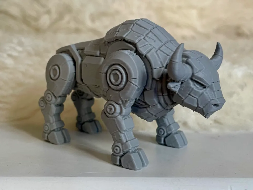 Mecha Bull by Pappis320 MakerWorld: Download Free 3D Models
