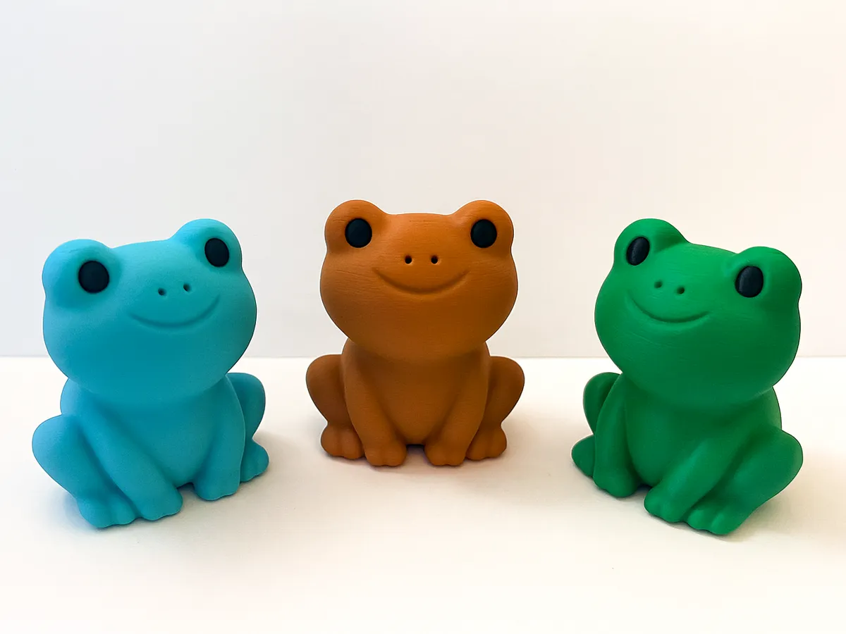 Cute Mini Frog - Free 3D Print Model - MakerWorld