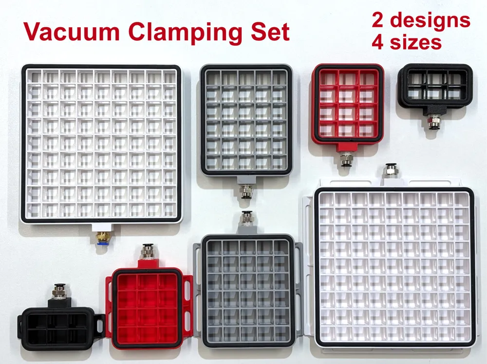 Minimalistic Vacuum Clamping Blocks Set by alejepa MakerWorld: Download ...