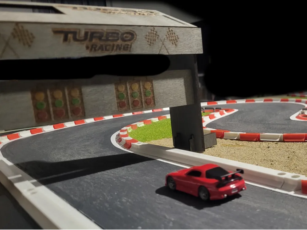 RC track barriers - Free 3D Print Model - MakerWorld