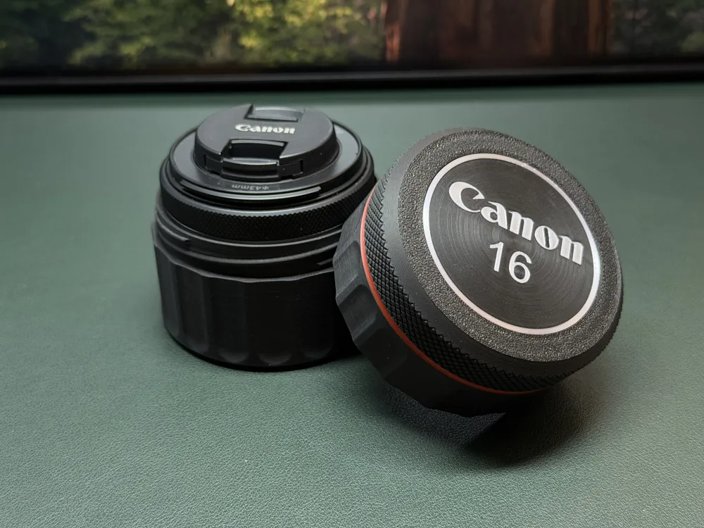 Canon RF 16mm Lens Case - Free 3D Print Model - MakerWorld