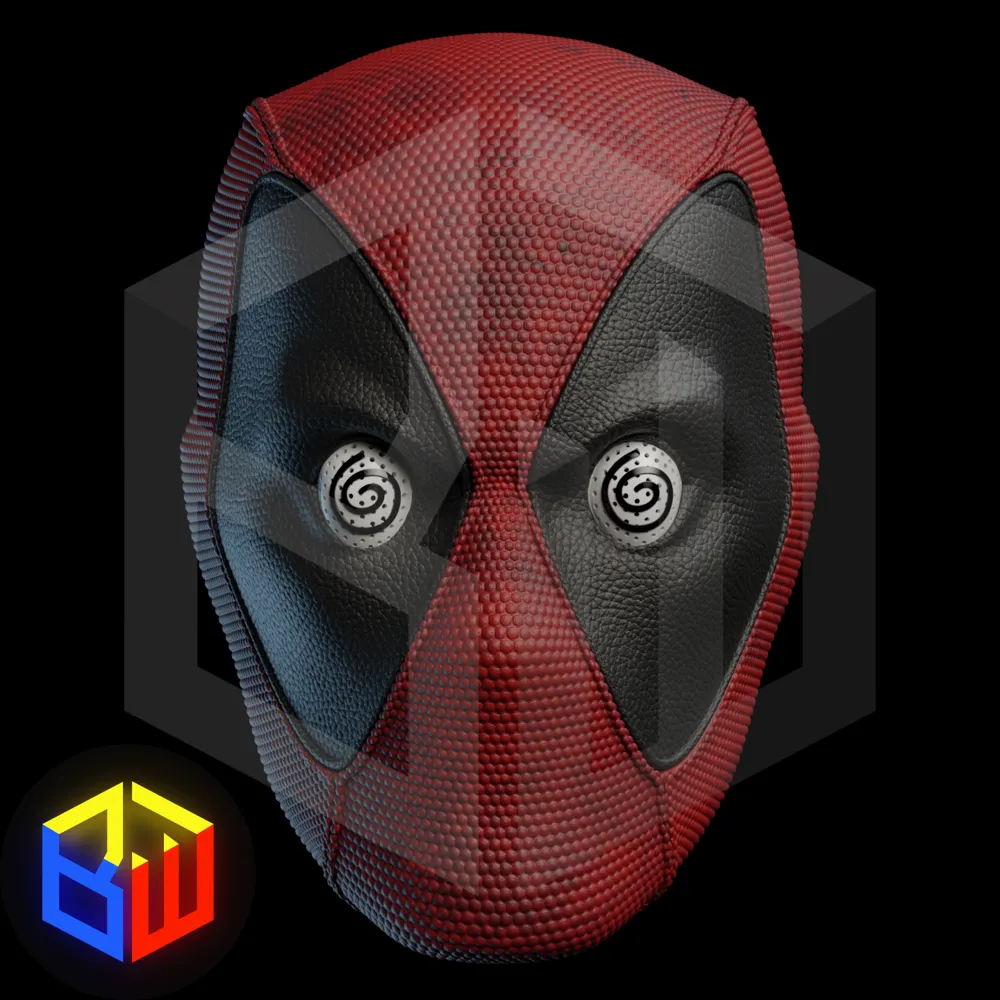 Deadpool Comic Style Eye Pack - Free 3D Print Model - MakerWorld