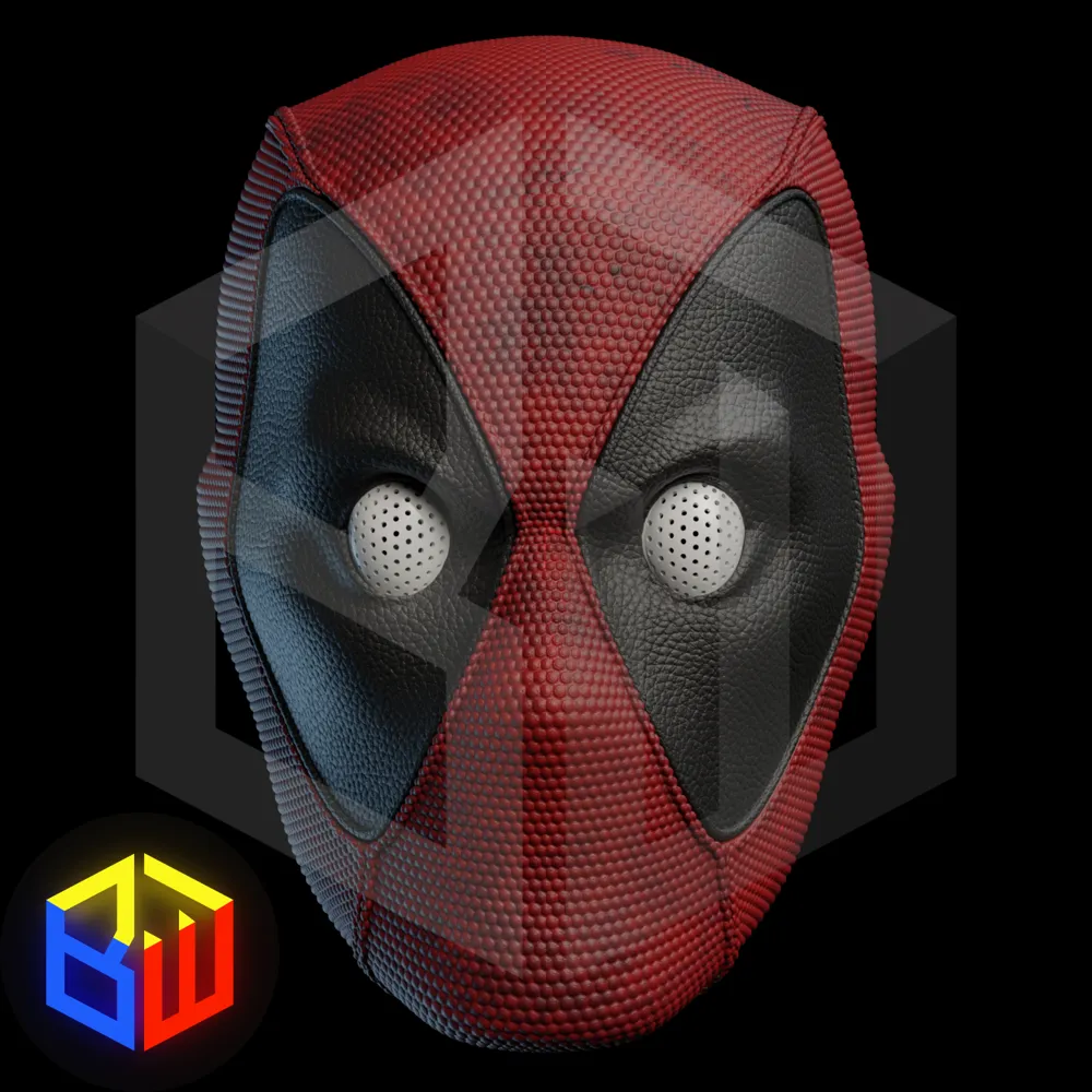 Deadpool Comic Style Eye Pack - Free 3D Print Model - MakerWorld