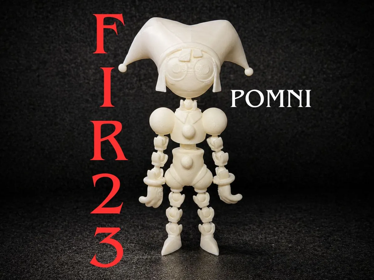 Articulated Pomni From TADC - Free 3D Print Model - MakerWorld