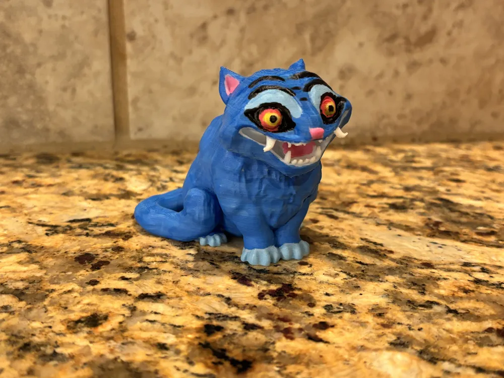 Derpy Tiger kPop Demon Hunters - Free 3D Print Model - MakerWorld