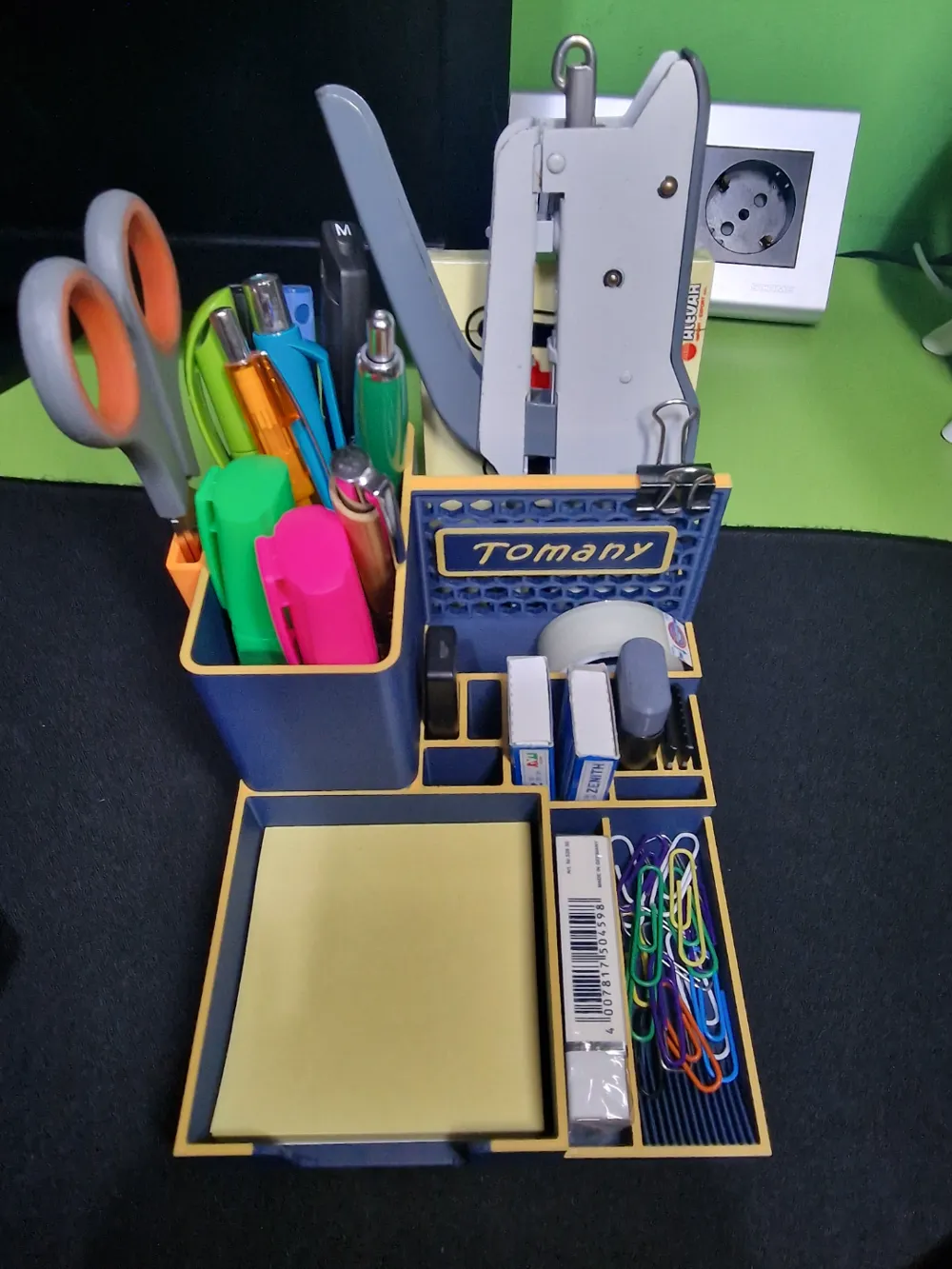 Desk organizer - Free 3D Print Model - MakerWorld