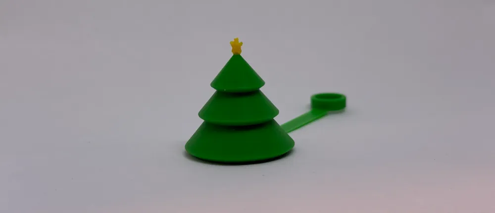Christmas Tree Stanley Straw Topper by Hewstan - MakerWorld