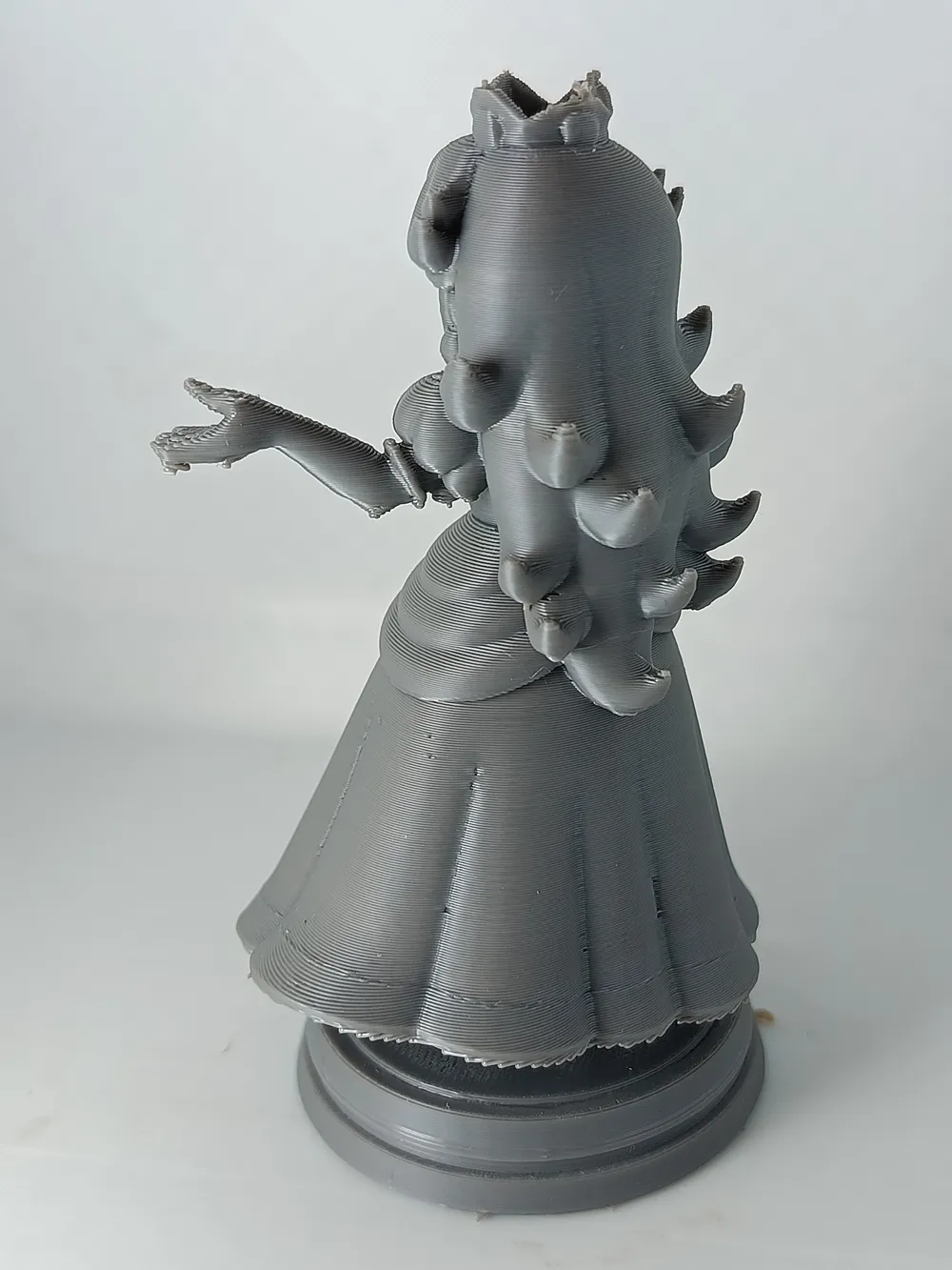 Princess Peach arm outstretched Super Mario - Free 3D Print Model ...