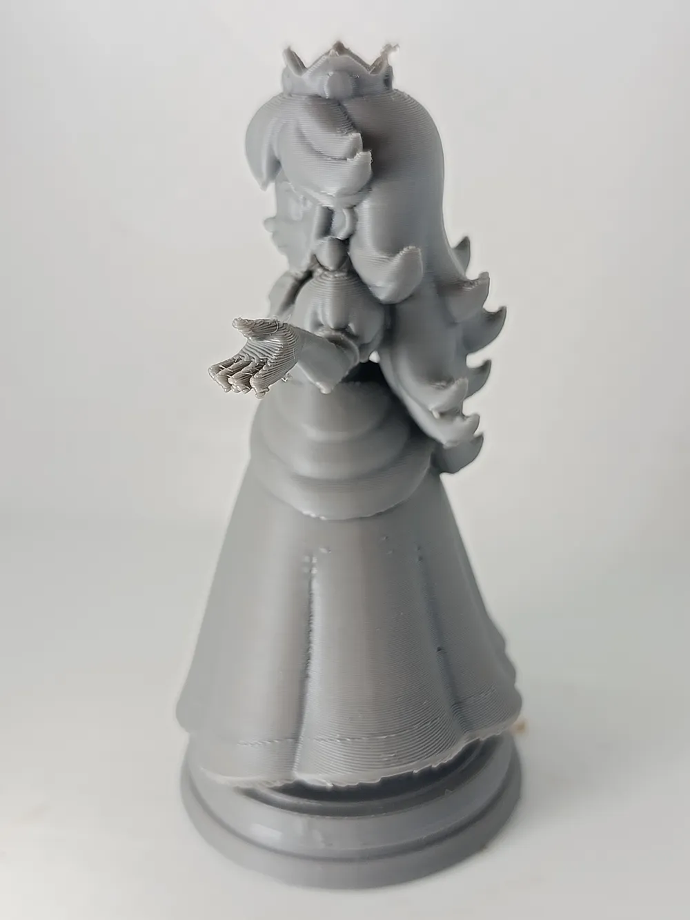 Princess Peach arm outstretched Super Mario - Free 3D Print Model ...