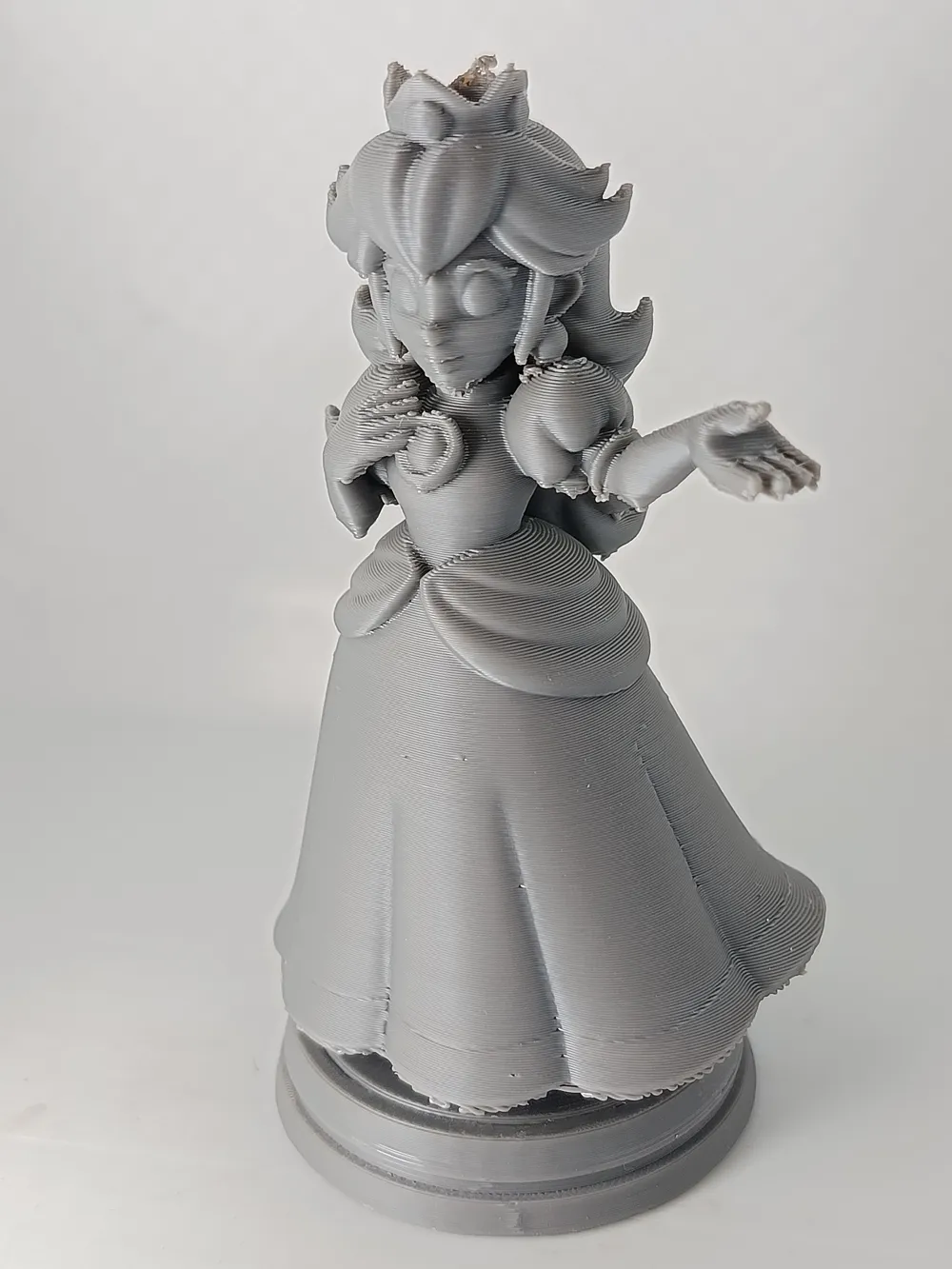 Princess Peach arm outstretched Super Mario - Free 3D Print Model ...