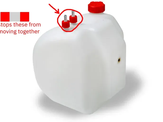 OTK/Tonykart Fuel Line Base Restrictor by vroomvroom97 - MakerWorld