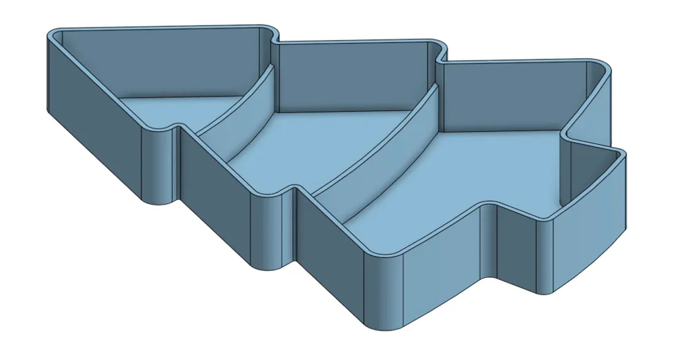 Christmas Tree Presentation Plate - Free 3D Print Model - MakerWorld