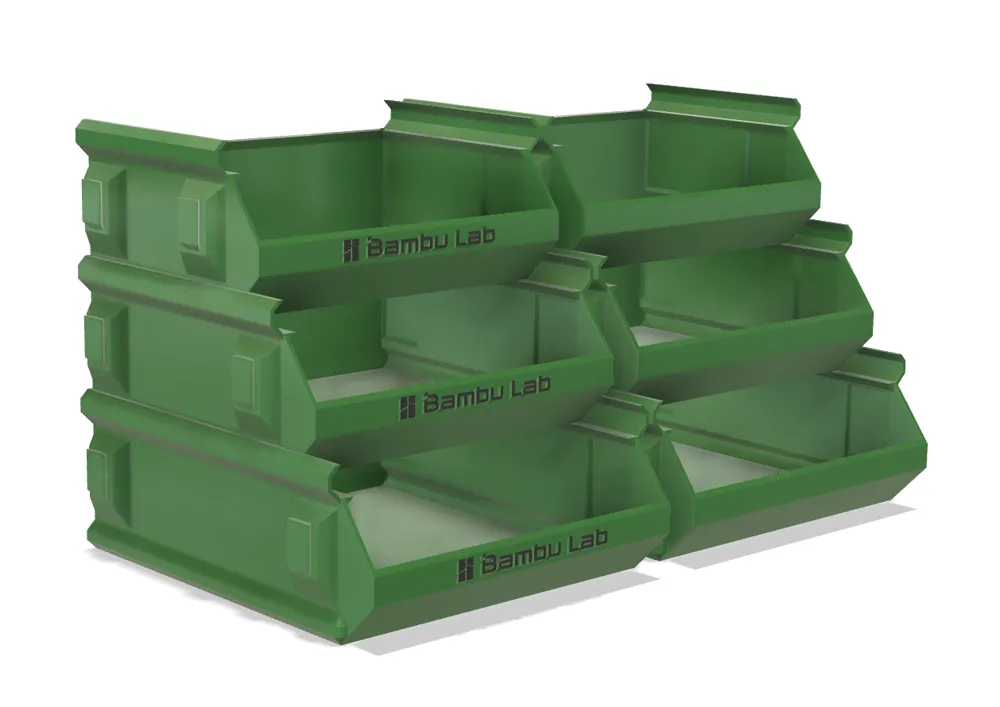 Wide stackable box V3 by Surin Ondro - MakerWorld