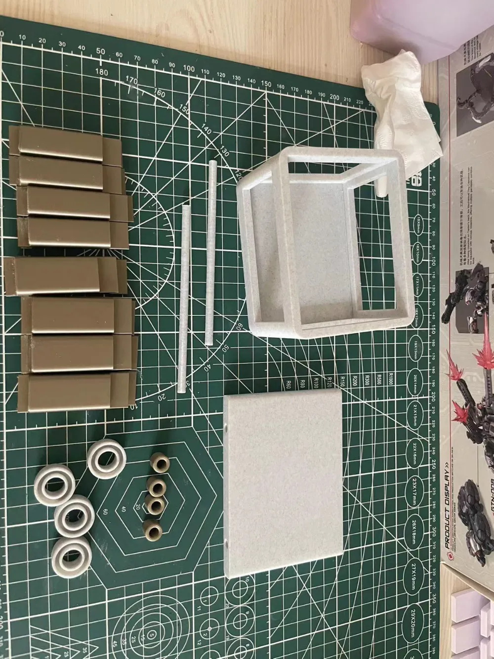 Fully independent, segmented desktop trolley - Free 3D Print Model ...