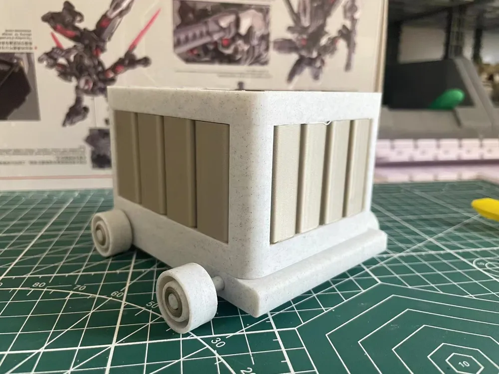 Fully independent, segmented desktop trolley by 稳健的老陈 MakerWorld ...