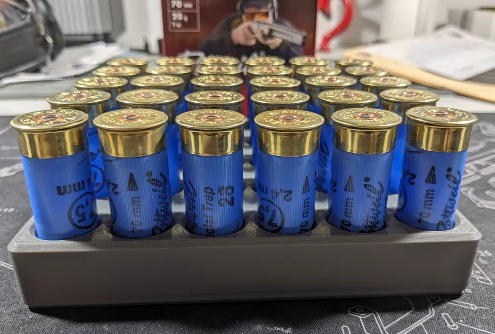 12ga Shotgun Shell Loading Board by TheBigOne - MakerWorld