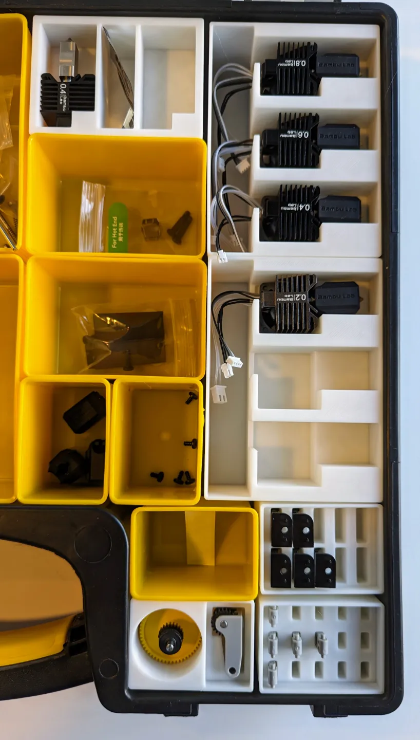 Bambu X1/P1 Harbor Freight Parts Case Module - Cutters by distephano ...