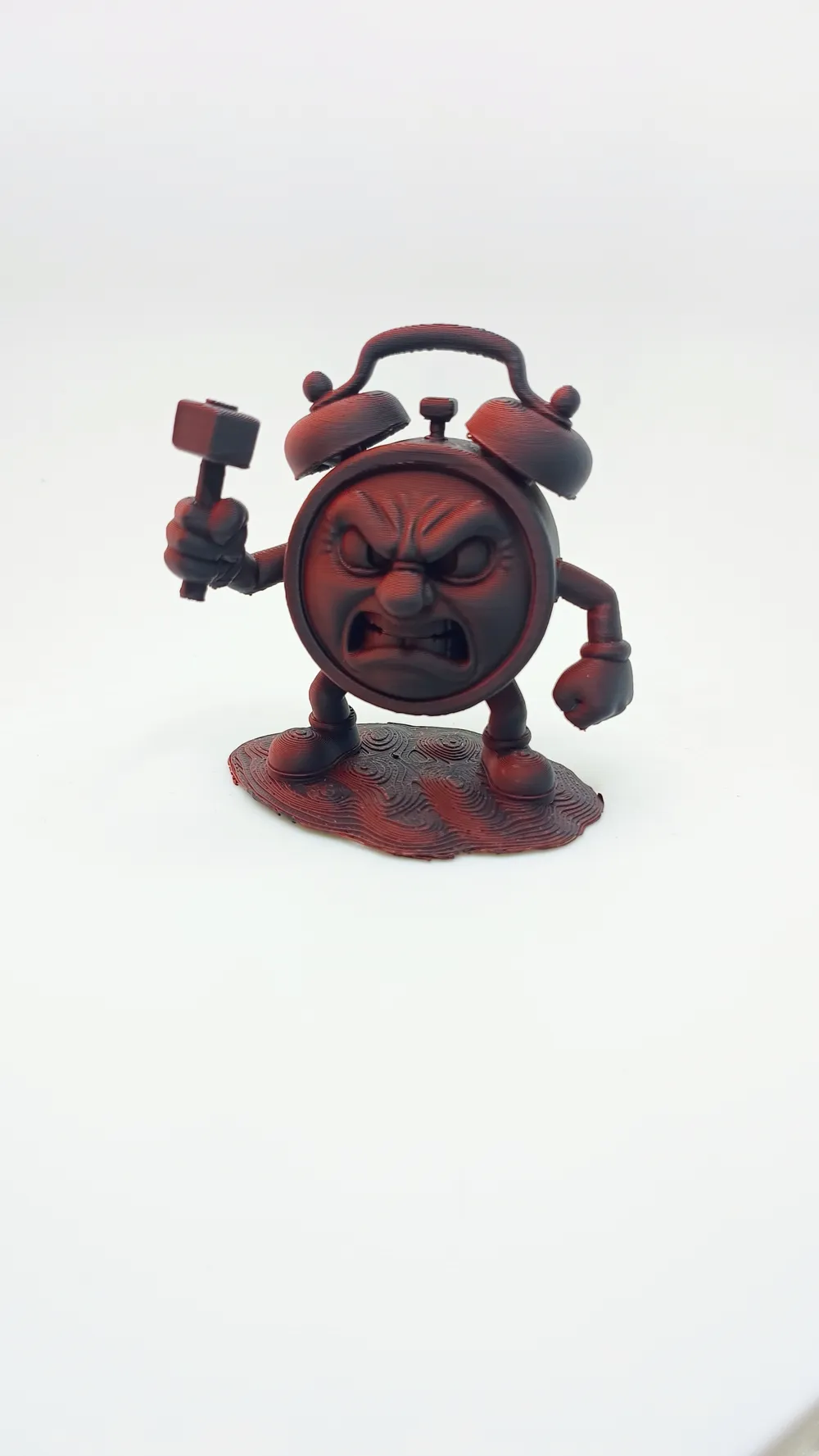 Angry Alarm Clock – The Morning Fighter - Free 3D Print Model - MakerWorld