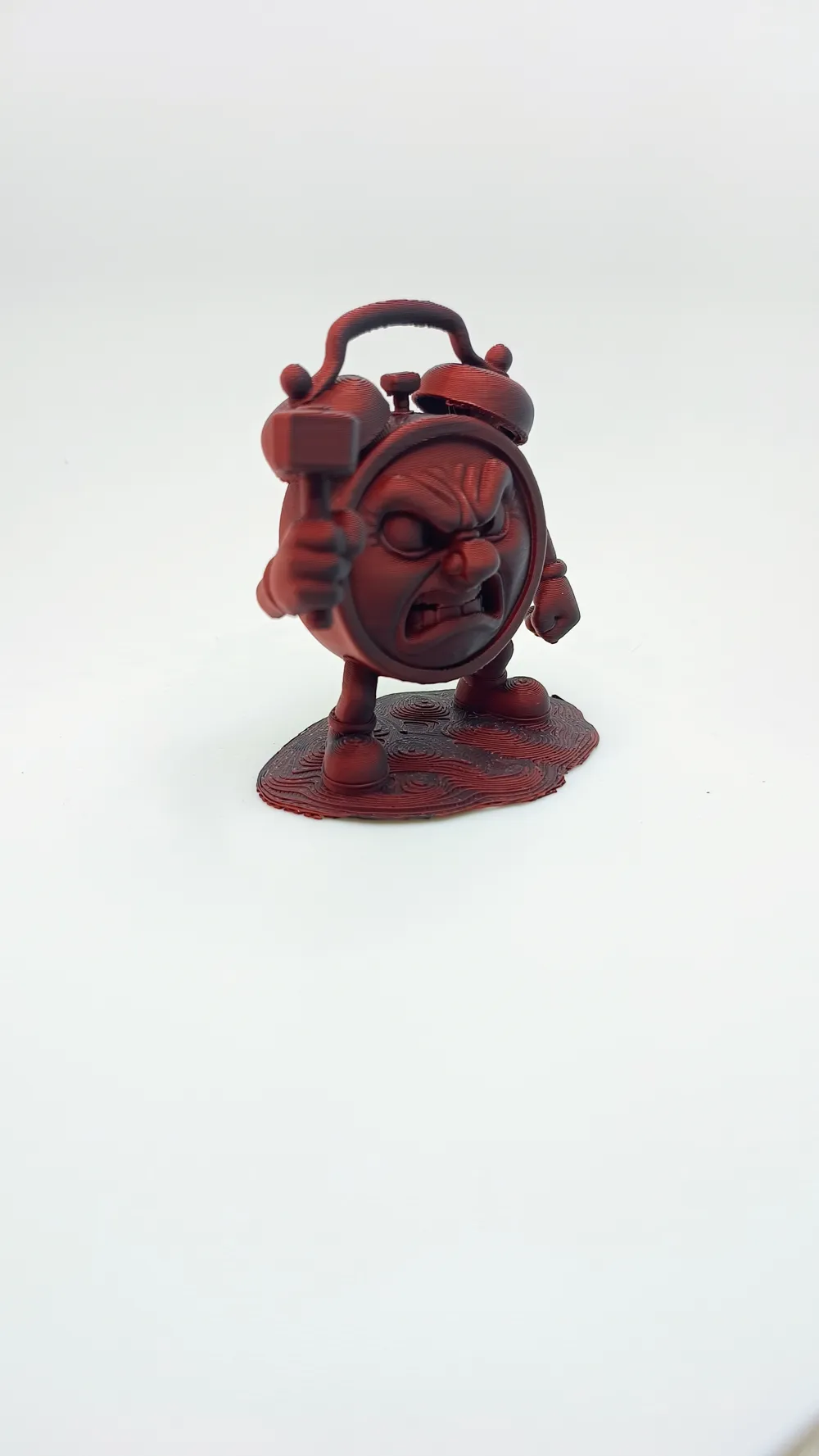 Angry Alarm Clock – The Morning Fighter - Free 3D Print Model - MakerWorld
