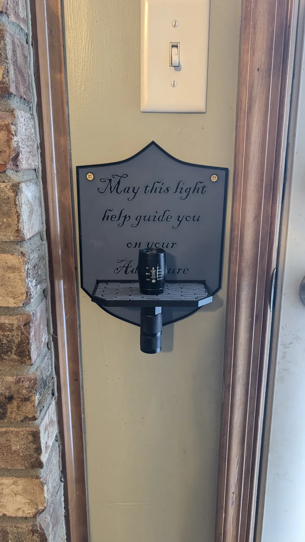 Medieval Flashlight Wall Mount by NLP_Customs MakerWorld: Download Free ...