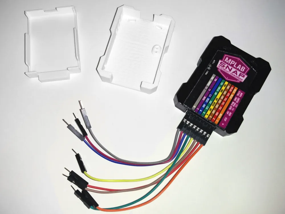 Microchip MPLAB SNAP case by spsm - MakerWorld