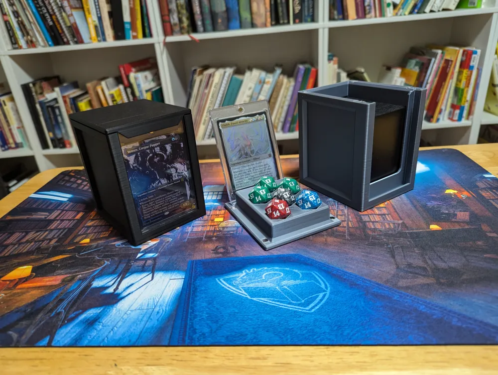 MTG Commander Display Deck Box for 35pt Mag Case by Cincinnati Squirrel ...