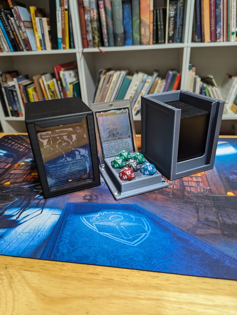 MTG Commander Display Deck Box for 35pt Mag Case - Free 3D Print Model ...