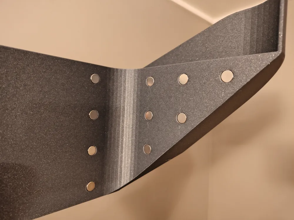 Modified Poop Chute for 10x2.8mm magnets Remixed by GroovyAlpaca ...