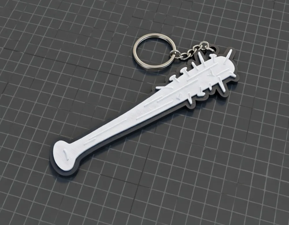Steve Harrington's Bat Keychain - Free 3D Print Model - MakerWorld
