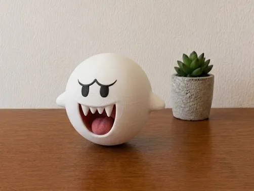 Boo Mario Bros - Free 3D Print Model - MakerWorld